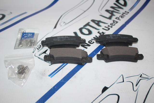 BRAKE PADS REAR FOR TOYOTA E120 COROLLA 160I GLE GLS GSX 02-SPRINTER ...